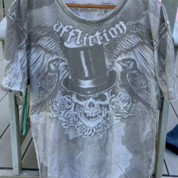 Affliction | Shirts | Vintage Affliction Mens Size Large | Poshmark